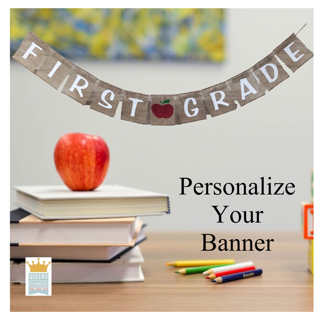 Teacher Banner, Classroom Banner, Teacher Gifts, Teacher Desk Decor ...