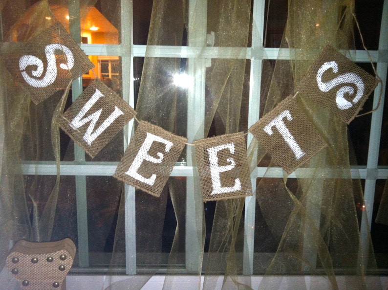 Sweets Banner Sweets Table Banner Sweets Table Decor Candy - Etsy