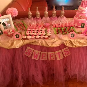 Sweets Banner Sweets Table Banner Sweets Table Decor Candy | Etsy