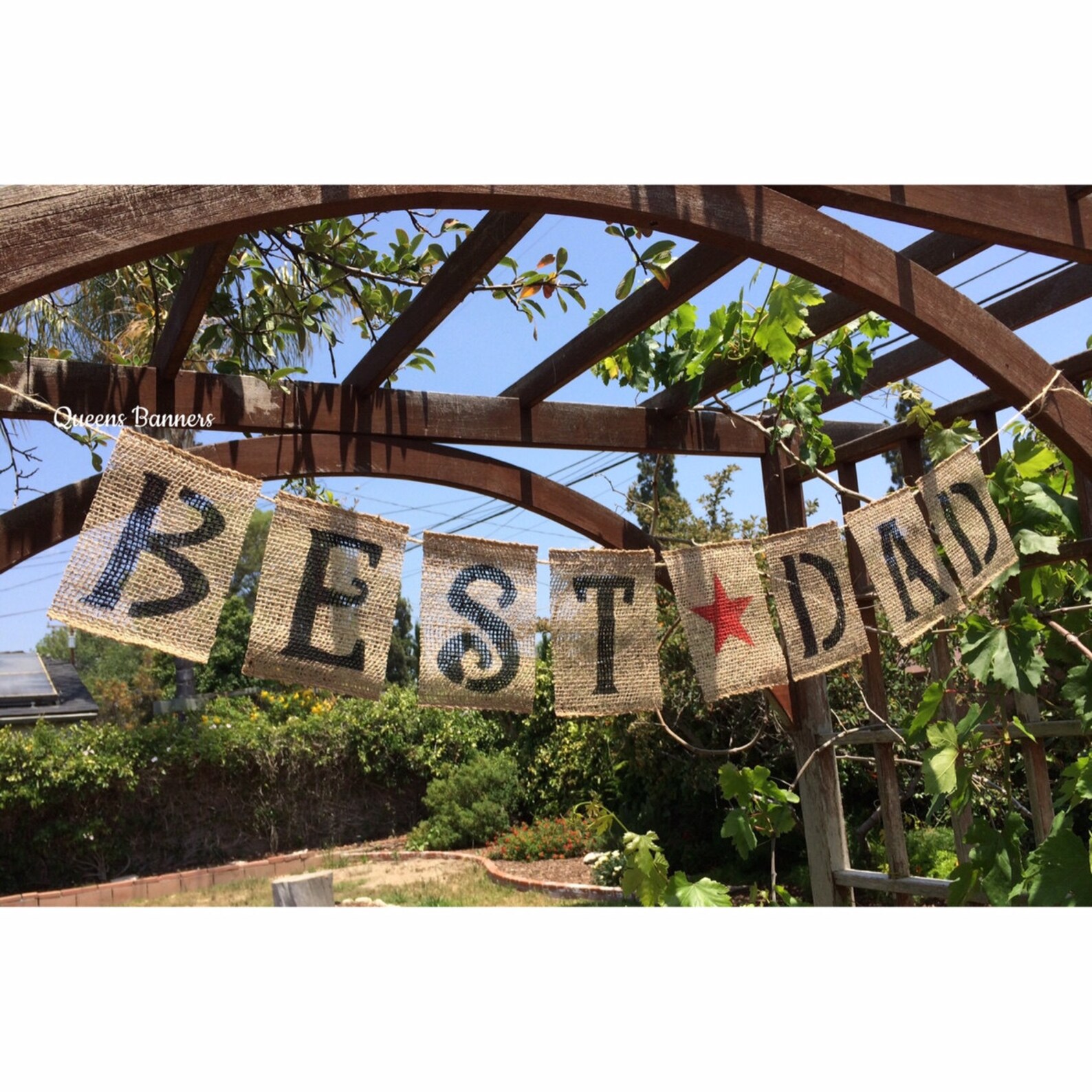 Father's Day Banner Best Dad Banner Fathers Day - Etsy