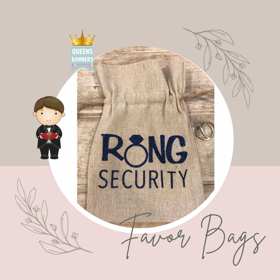 Ring Bearer Bag, Ring Boy, Ring Boy Bag, Ring Security, Ring Security ...