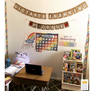 Distance Learning Banner, Distance Learning Sign, Distance Learning ...