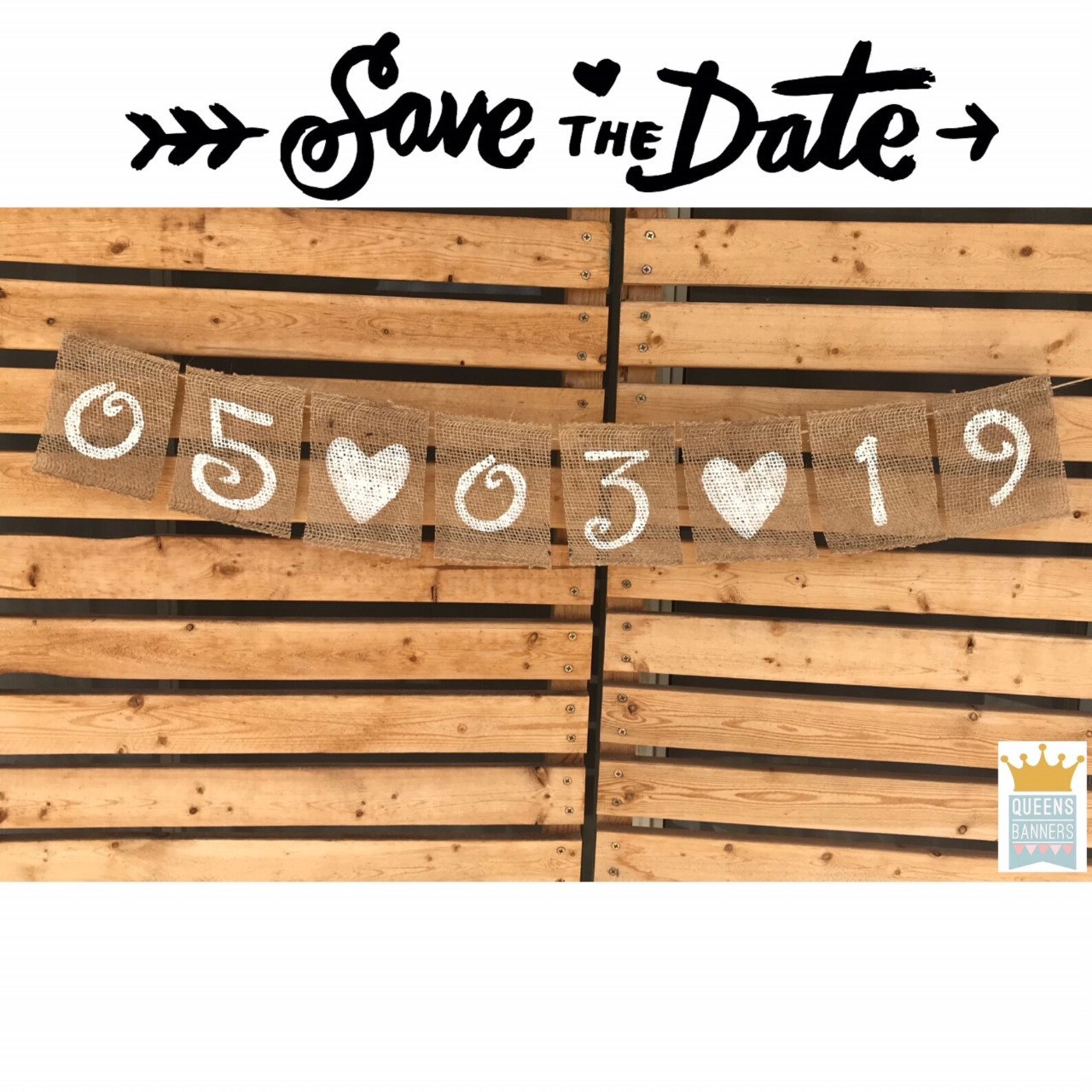 Wedding Banner Save the Date Banner Save the Date - Etsy