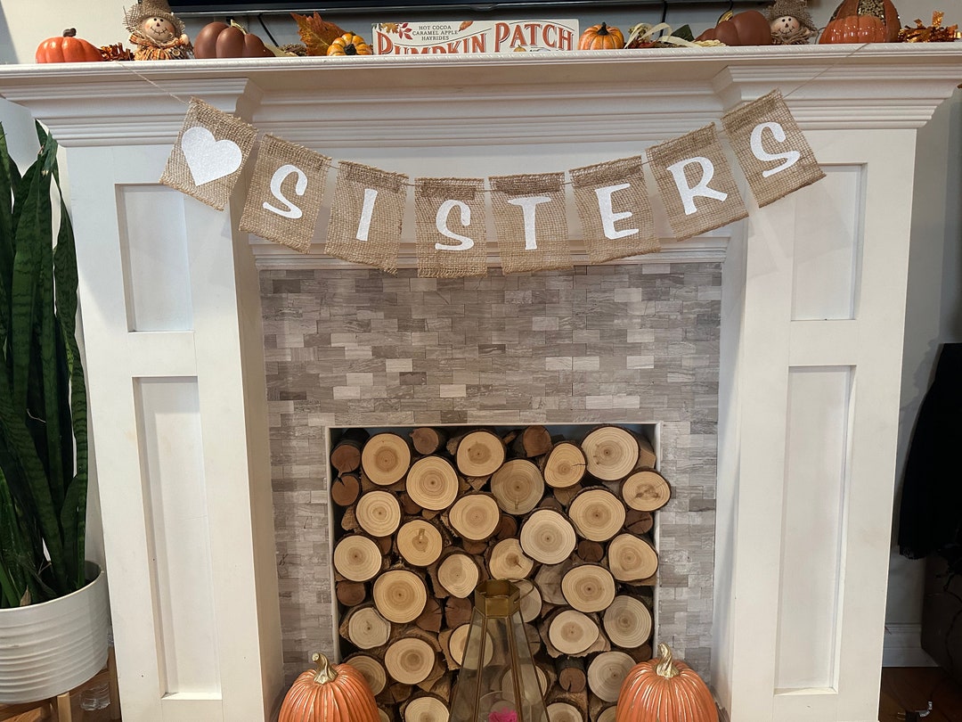 Sisters Banner, Sister Banner, Photo Prop, Sibling Photo, Family Banner ...