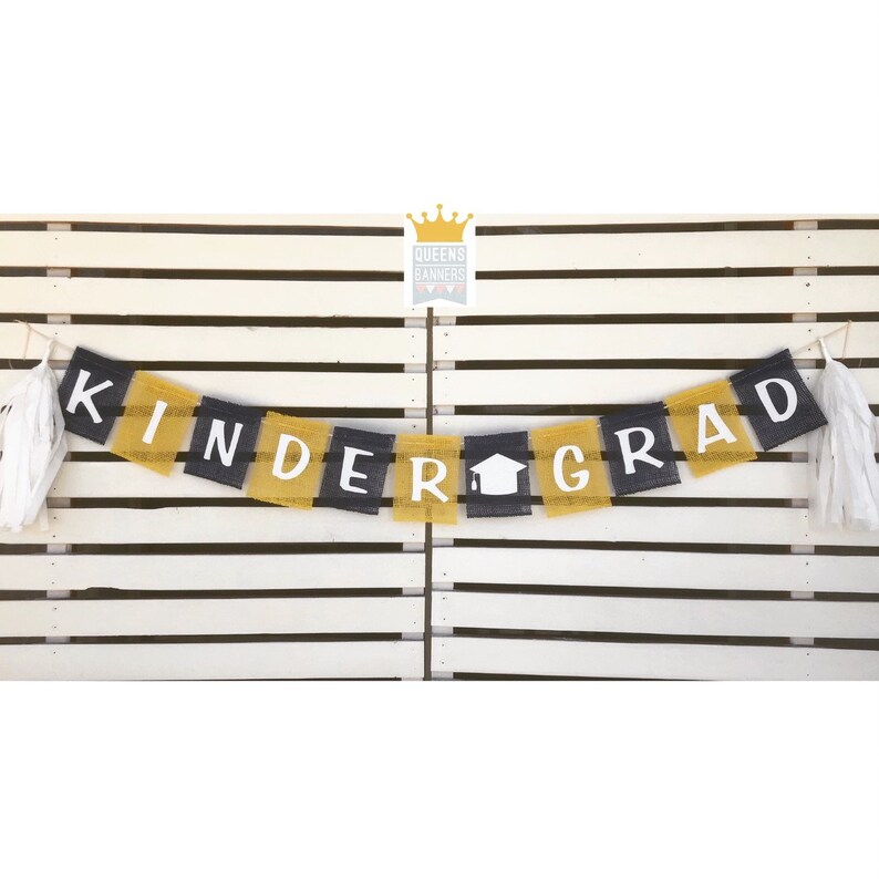 Kindergarten Graduation Banner Kinder Graduation Banner 2022 - Etsy