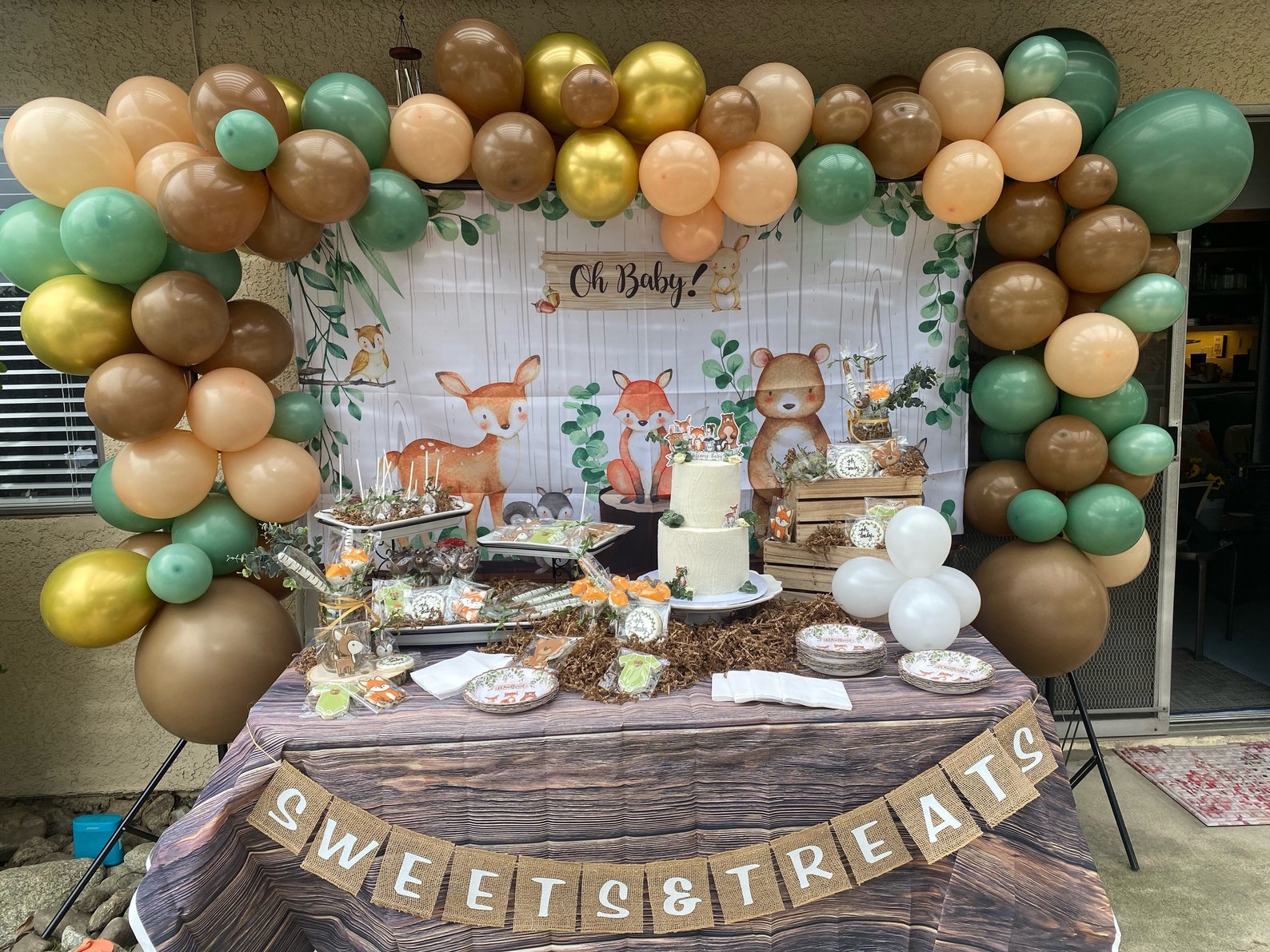 Sweets & Treats Banner, Sweets Banner, Sweets Table Banner, Sweets ...