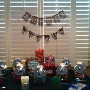 Sweets Banner Sweets Table Banner Sweets Table Decor Candy - Etsy