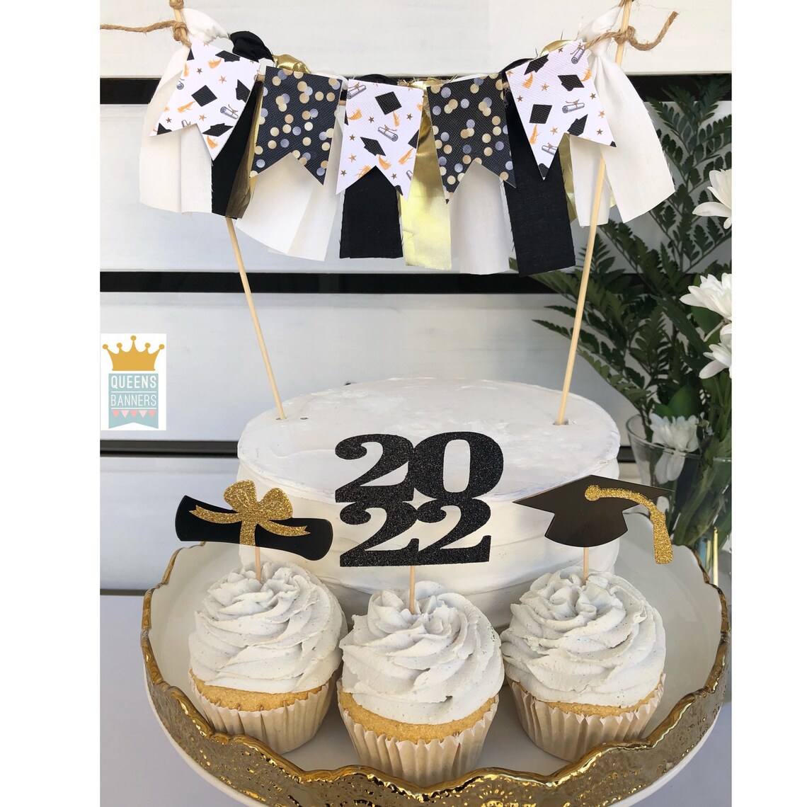 Graduation Banner Graduation Mini Banner Graduation Cake | Etsy