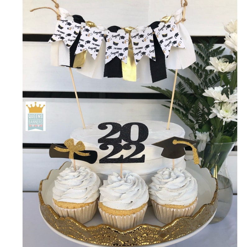 Graduation Banner Graduation Topper Graduation Garland - Etsy