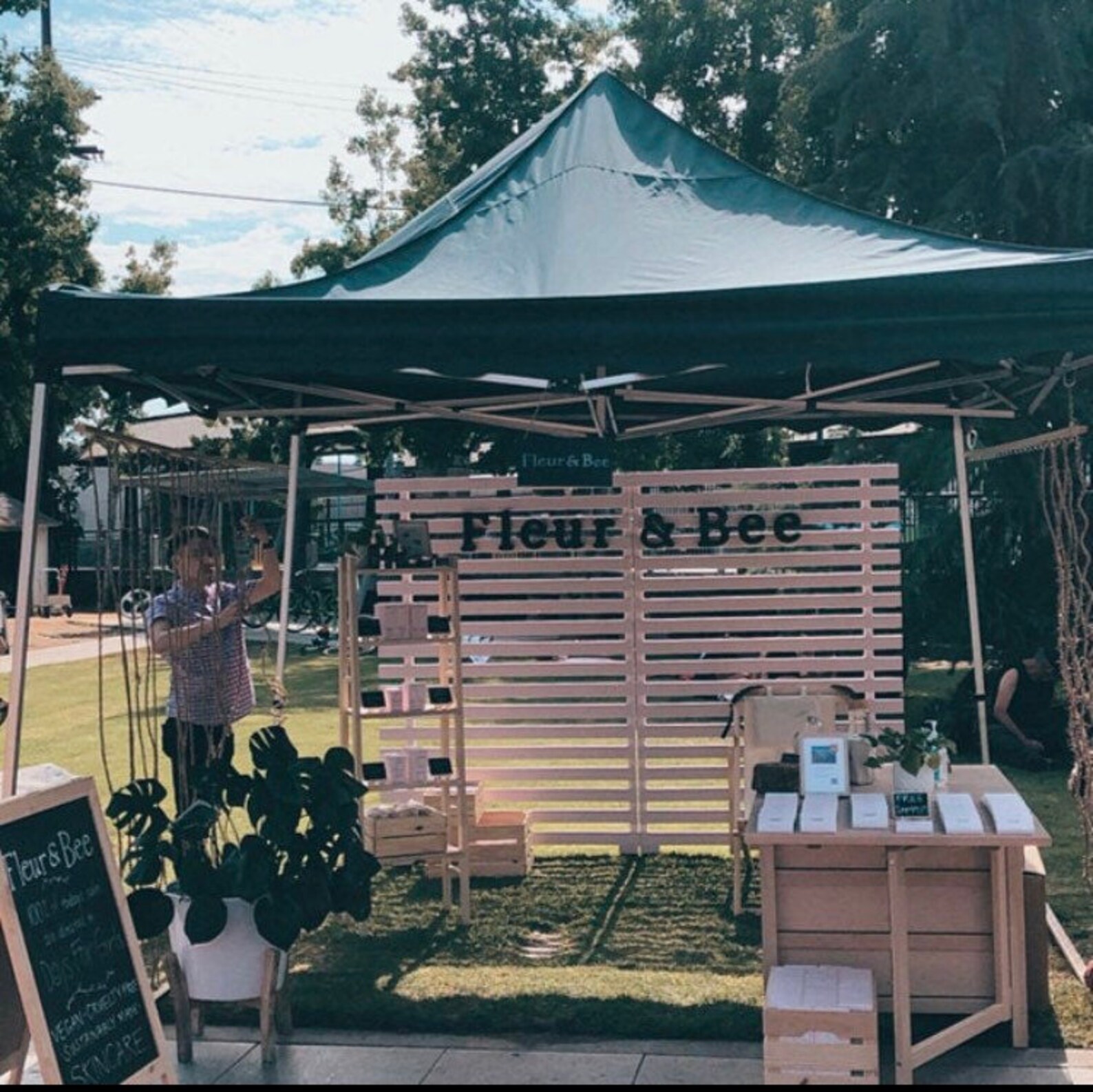 Craft Show Display, Pallet Backdrop, Booth Display, Craft Show, Craft ...