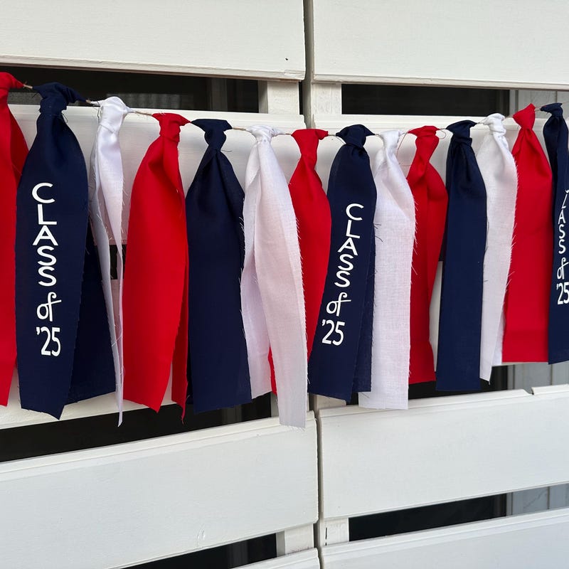 Graduation Template 2025 Garland Template - Etsy