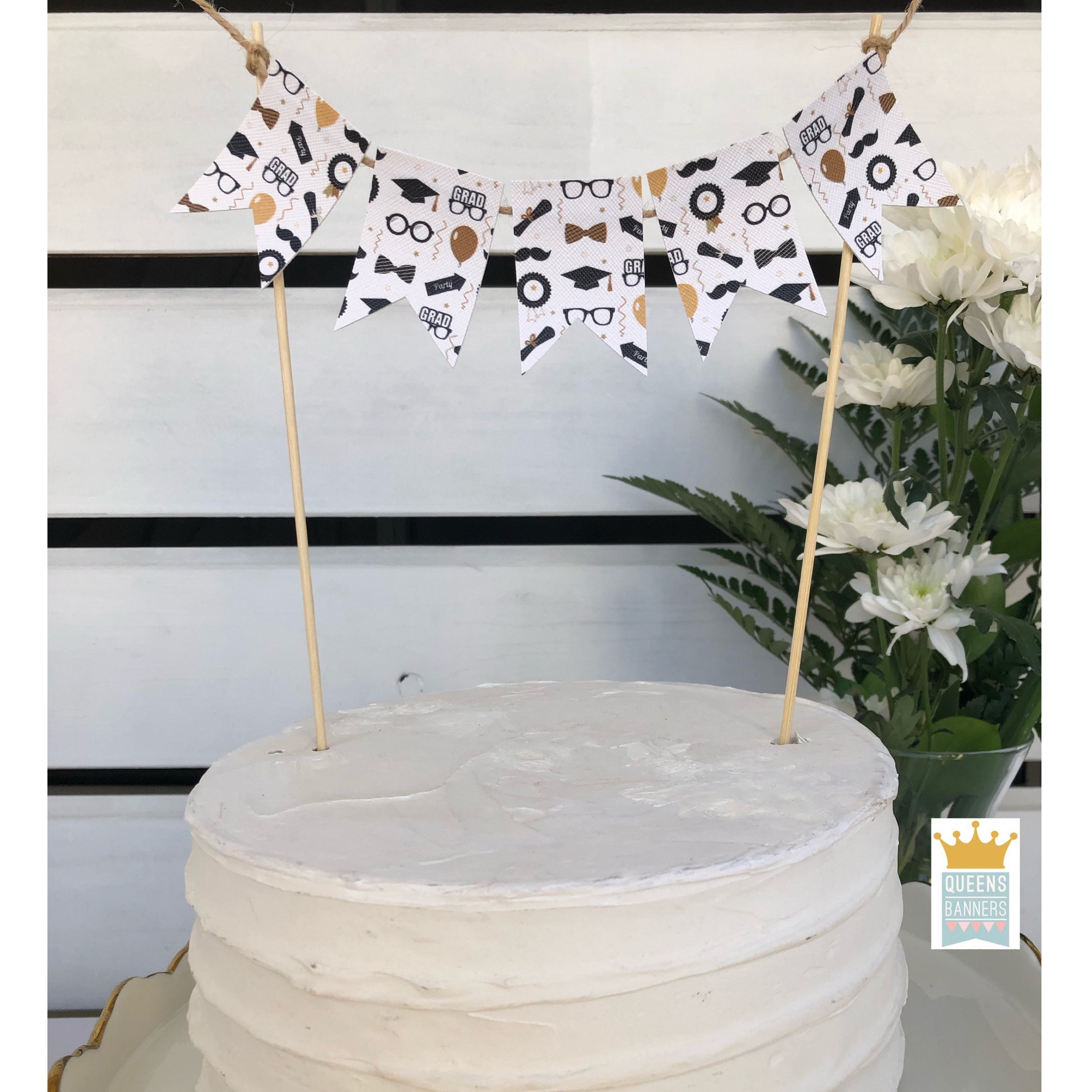 Graduation Banner Graduation Mini Banner Graduation Cake | Etsy