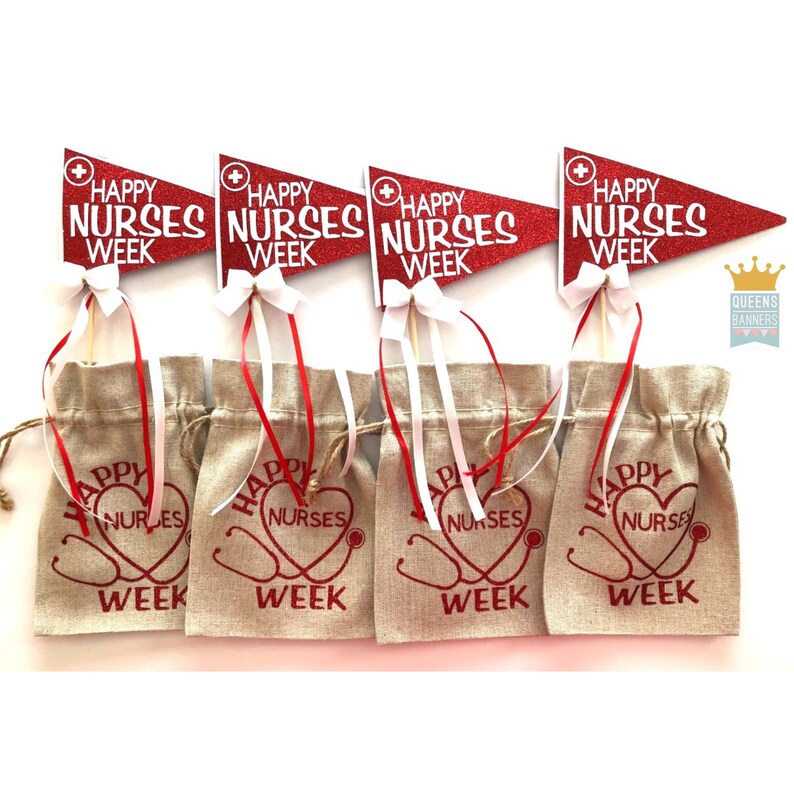 Nurses Week Gifts Nurses Week mini flag Nurse Week Gift | Etsy