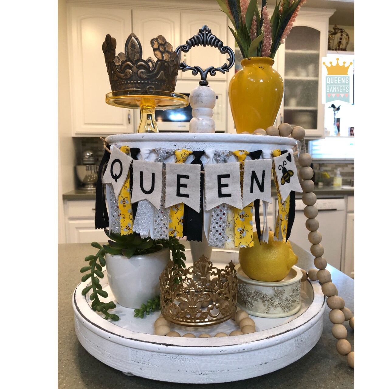 Queen Bee Banner Queen Bee Decor Bee Party Bee Party Decor | Etsy