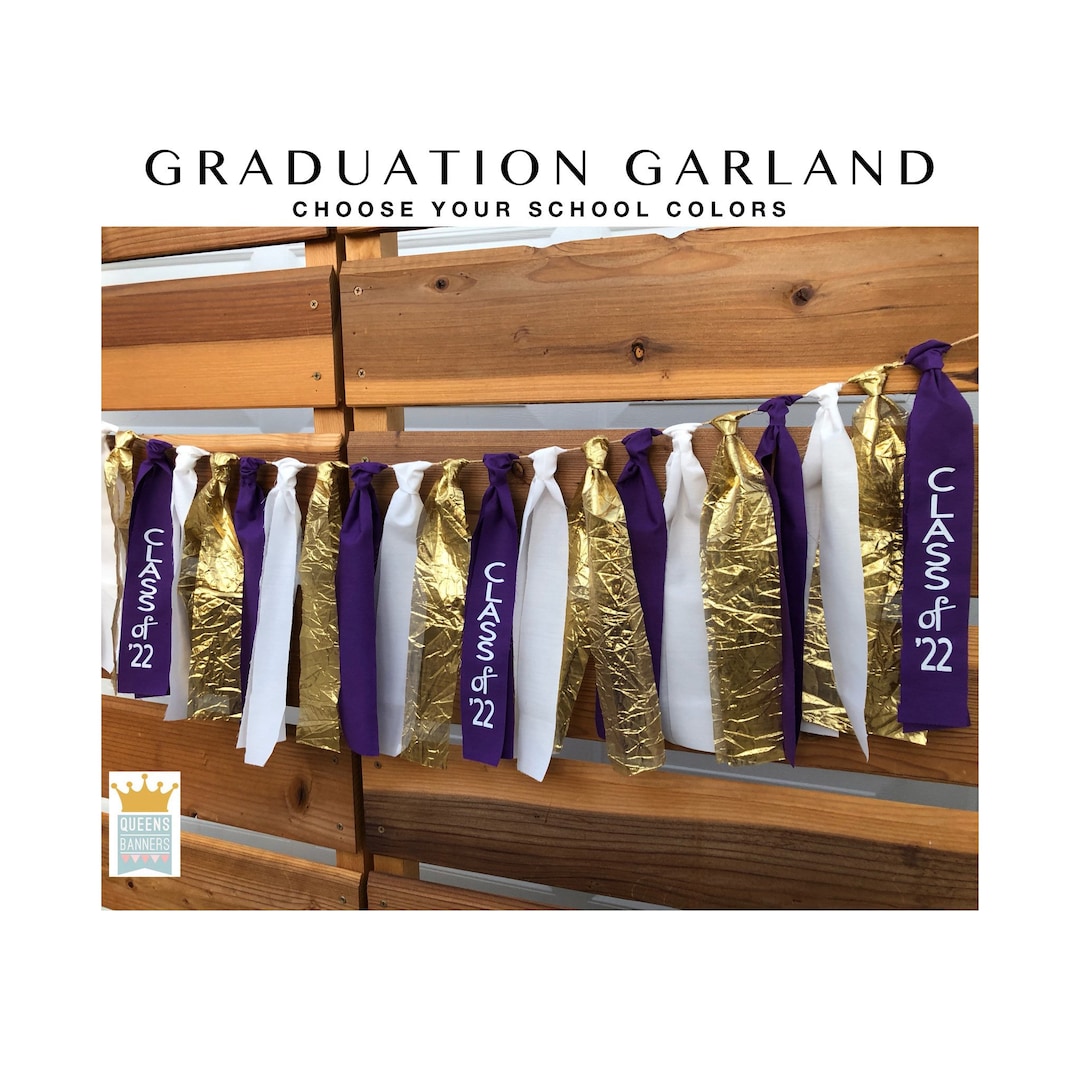 Graduation Garland, 2023 Garland, 2023 Grad Party, Class of 2023 Banner ...