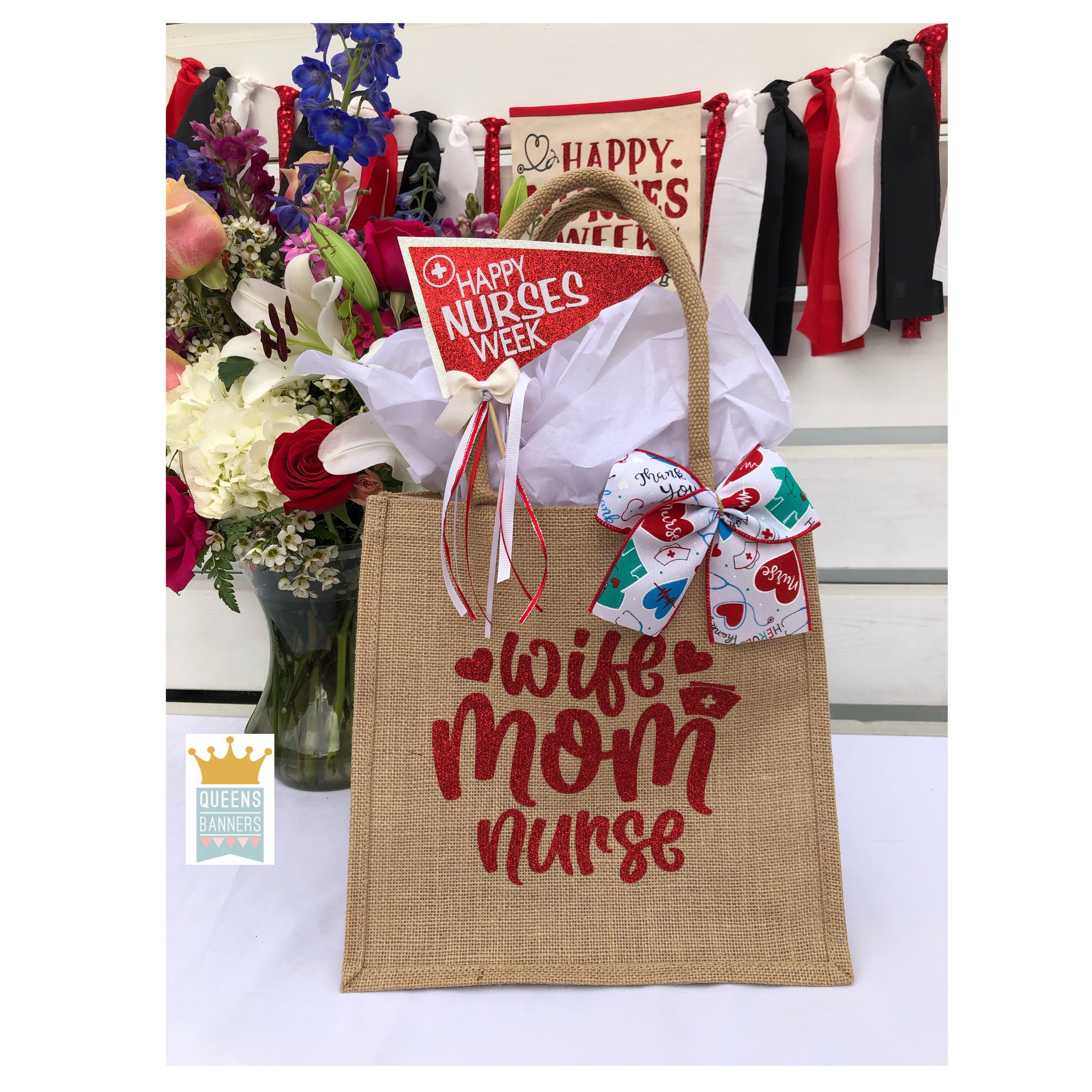 Nurse Tote, Nurse Week Gift, Nurse Appreciation Gifts, RN Gifts, Nurses ...