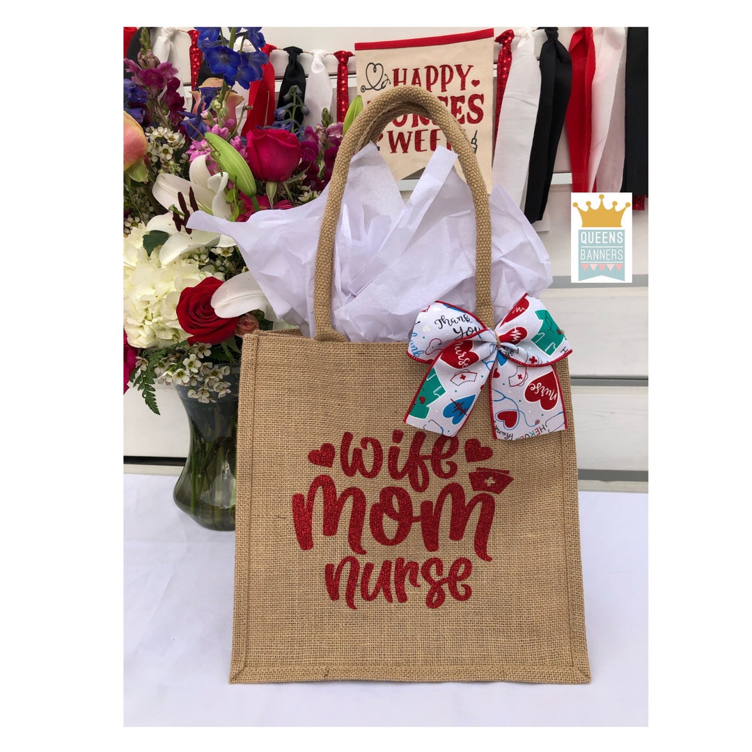 Nurse Tote, Nurse Week Gift, Nurse Appreciation Gifts, RN Gifts, Nurses ...