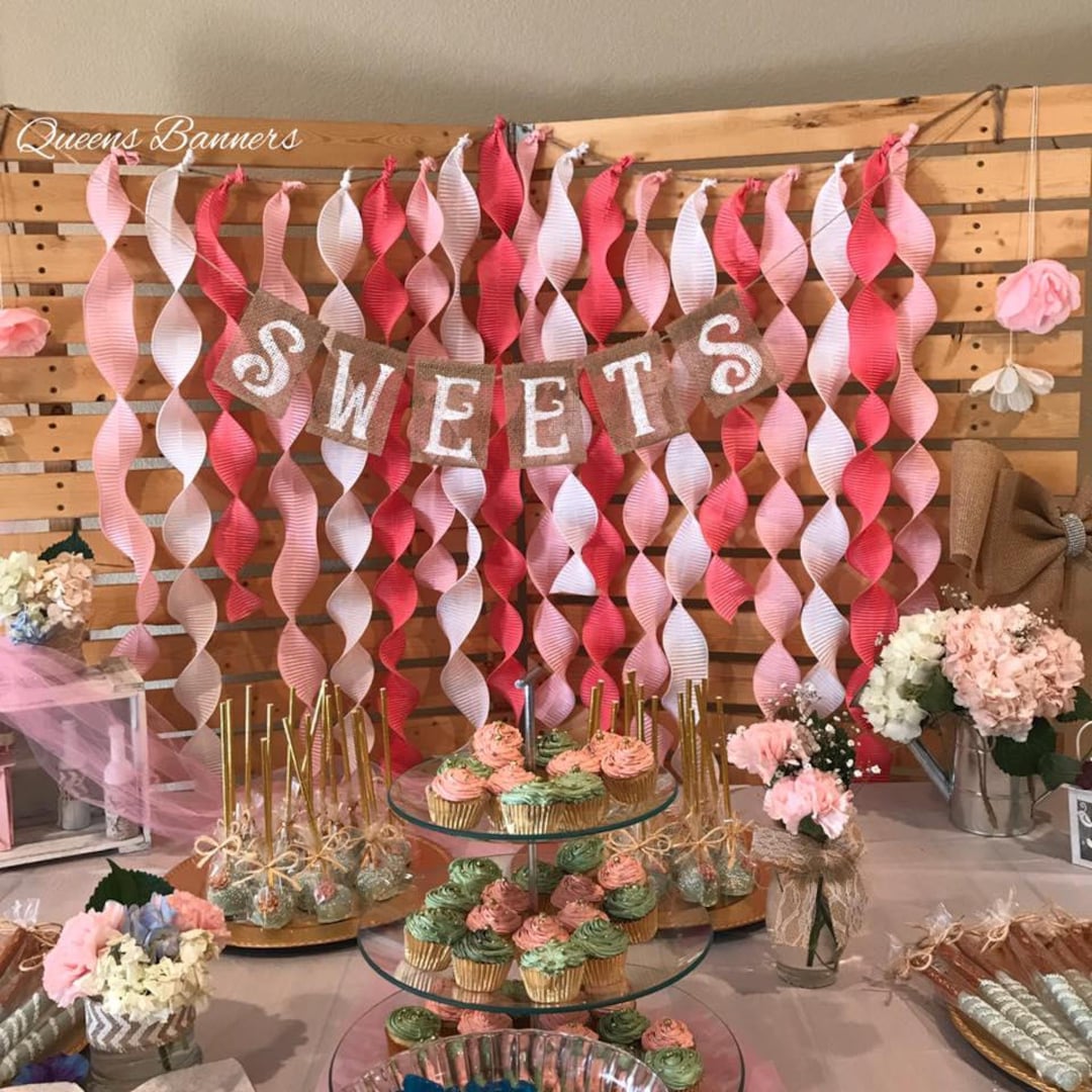 Sweets Banner Sweets Table Banner Sweets Table Decor Candy - Etsy