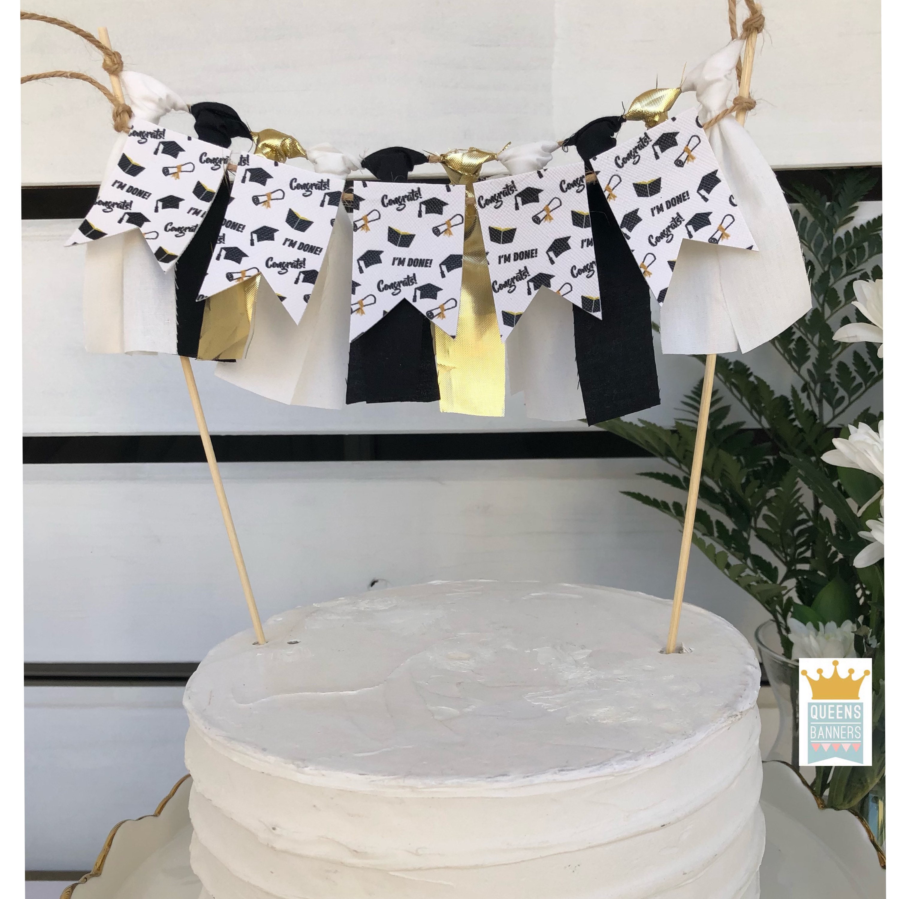 Graduation Banner Graduation Mini Banner Graduation Cake - Etsy