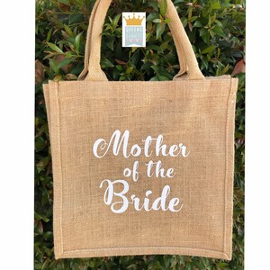 Mother of the Bride Tote, Mother of the Bride Gift, Bridetote, Bridal ...