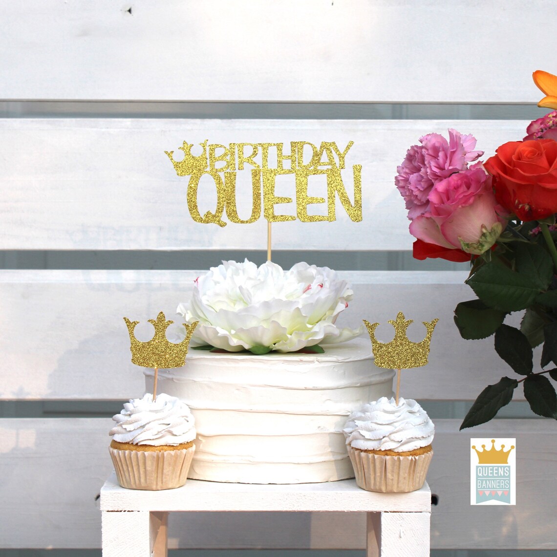 Wood Cake Stands White Wood Riser Rustic Riser Rustic | Etsy