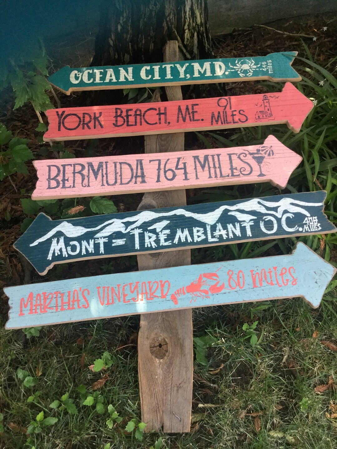 Beach Directional Signs, Wood Signs, Wedding Signs, Nursery Signs ...