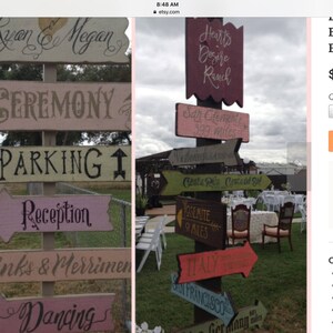 Wedding Sign, Wedding Directional Sign, Rustic Wedding, Sign Boho ...