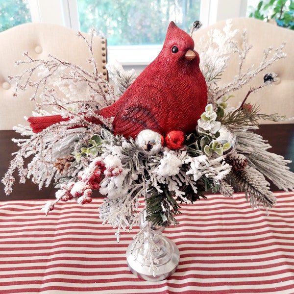 Cardinal Table Decor - Etsy
