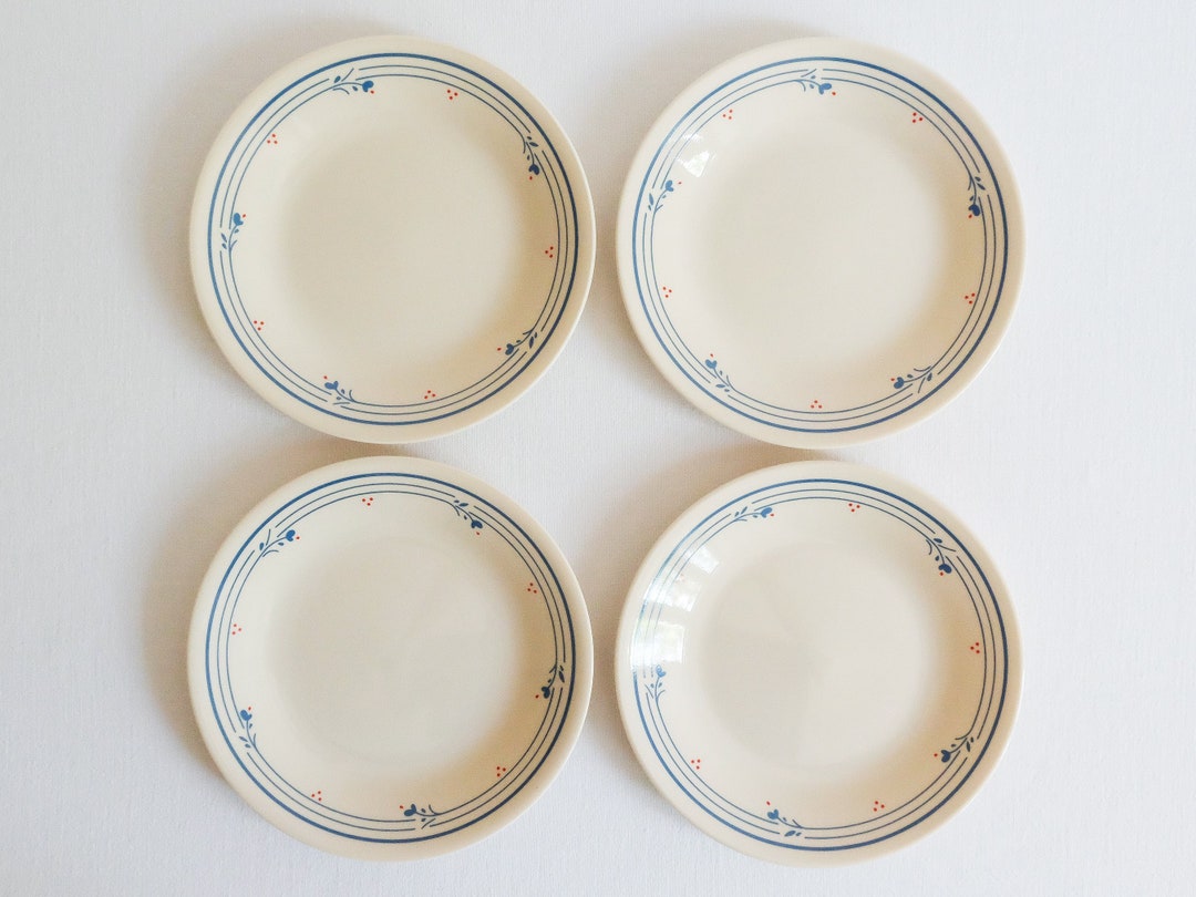 1980s Corelle 'country Violets' 6.75" Side, Salad, Bread, Dessert ...