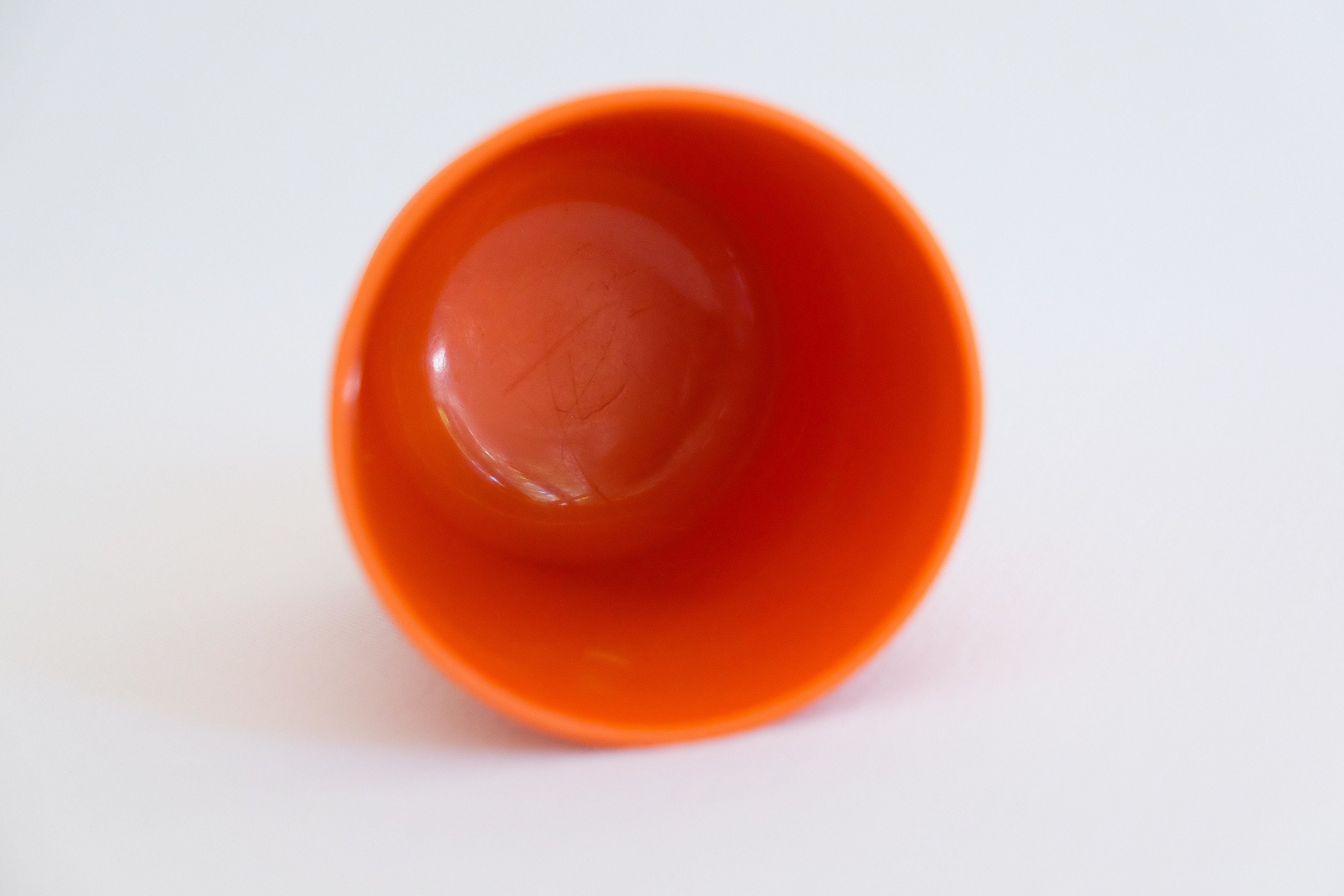 1970s Tupperware 'harvest' 7oz Stackable Plastic Juice Cups, Set of Two ...