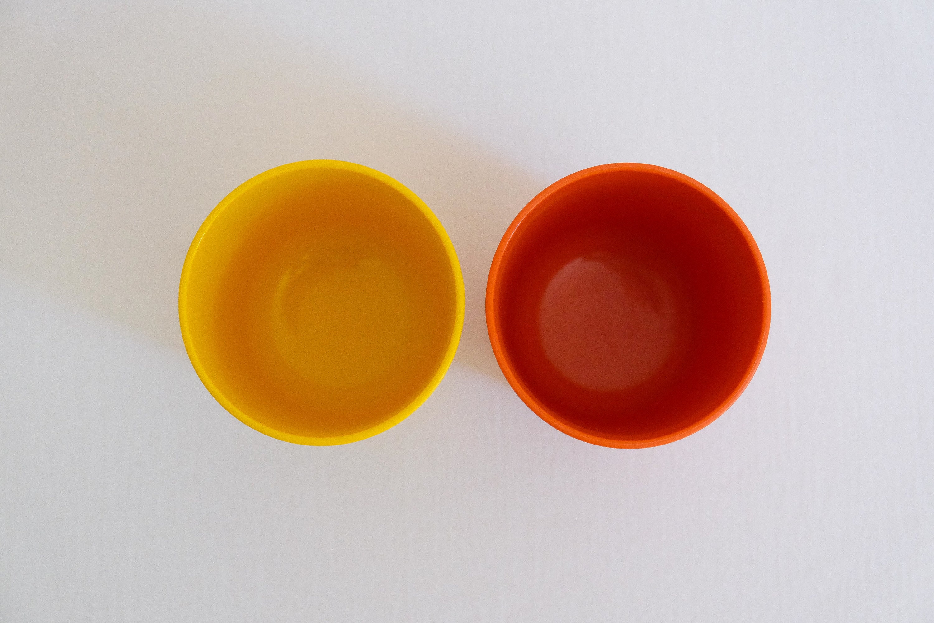 1970s Tupperware 'harvest' 7oz Stackable Plastic Juice Cups, Set of Two ...