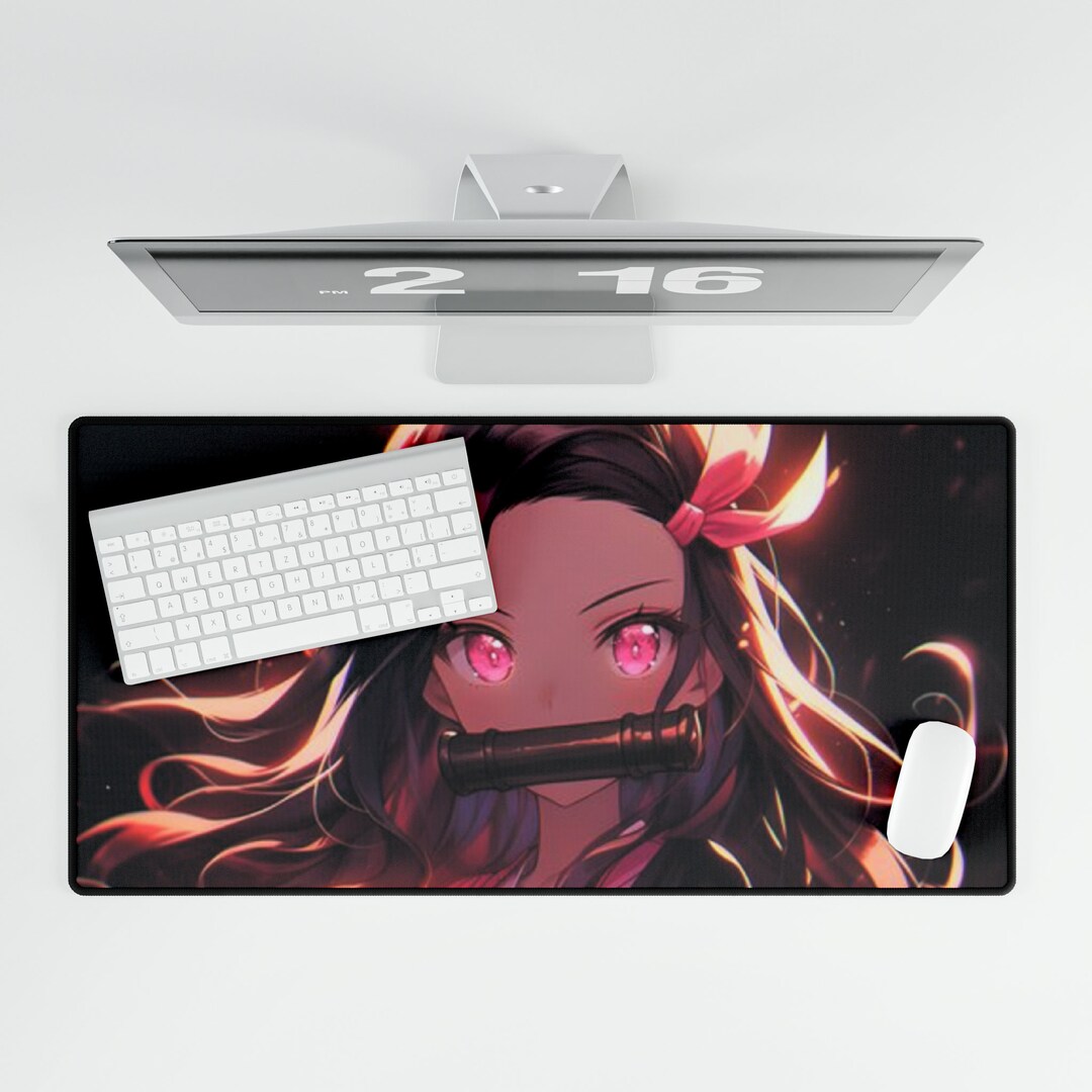 Demon Slayer Desk Mat Custom Anime Mousepad Gaming Mouse Pads Anime ...