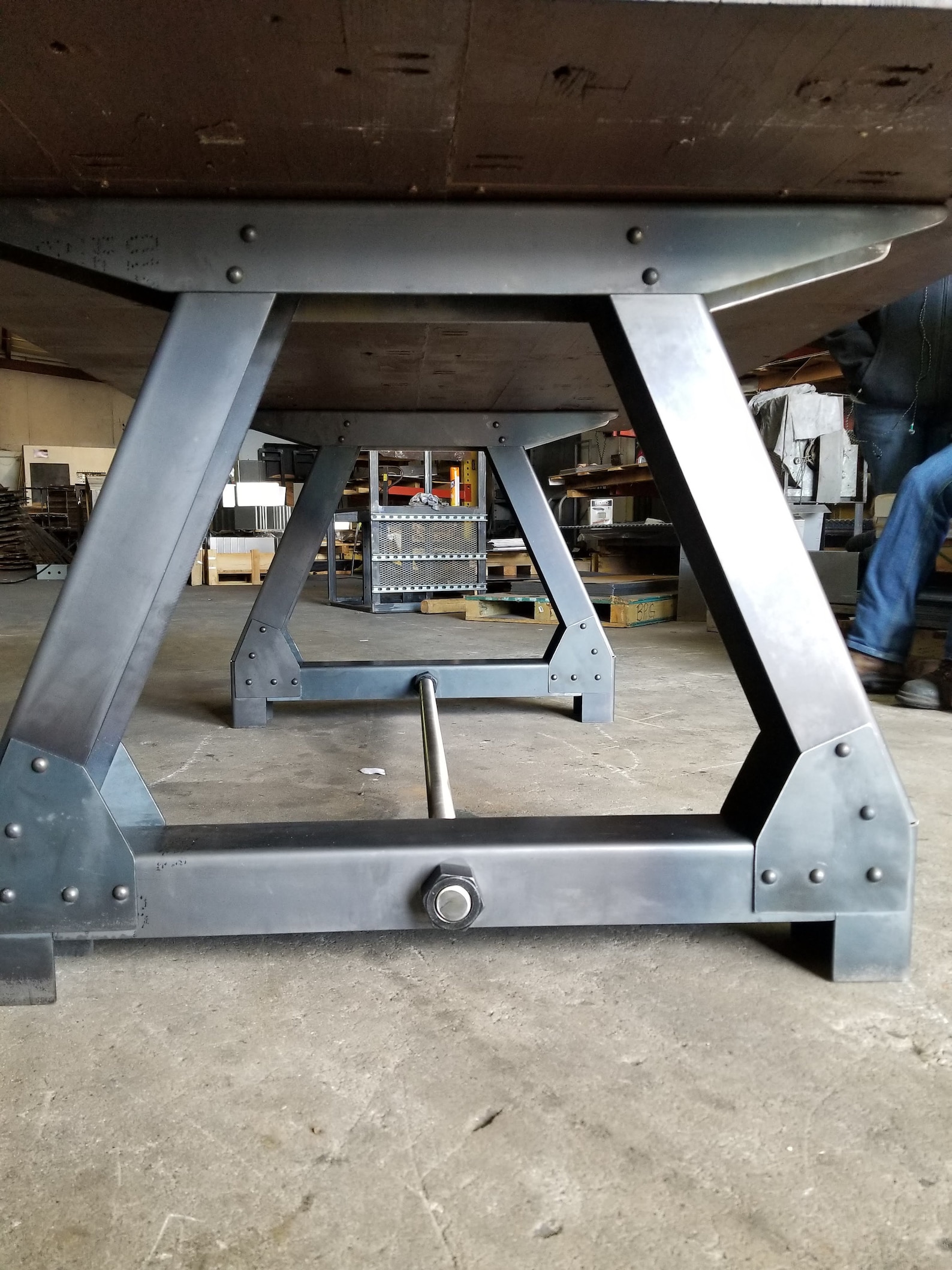 TB 12009 Industrial Steel Table Bases / Reclaimed Furniture / Jumanji ...