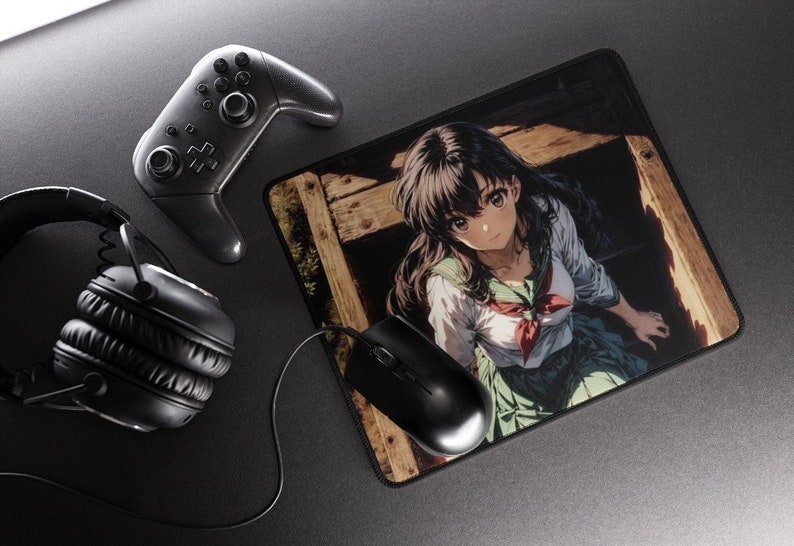 Inuyasha Custom Desk Matgaming Mouse Pad With Non-slip Baseunique ...