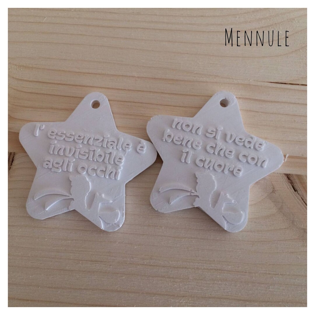 El Principito Estrella en polvo cerámico Frases - Etsy España