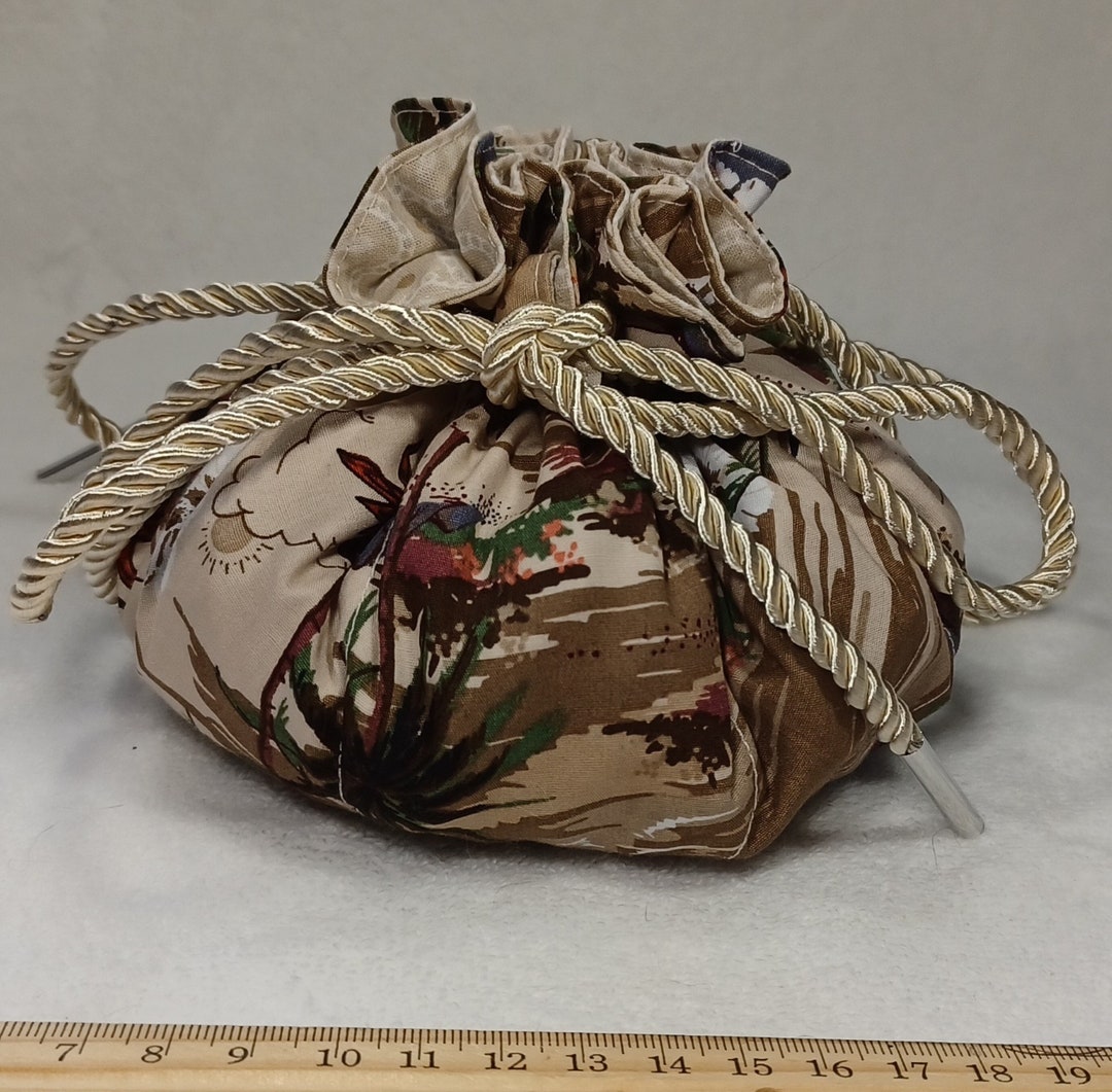 Tropical Island Dice Bag Large Holds 12 or More Sets Dice Gremlin Gift ...