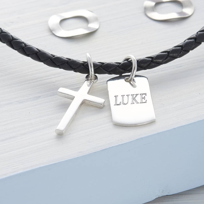 Boys Cross Necklace - Etsy