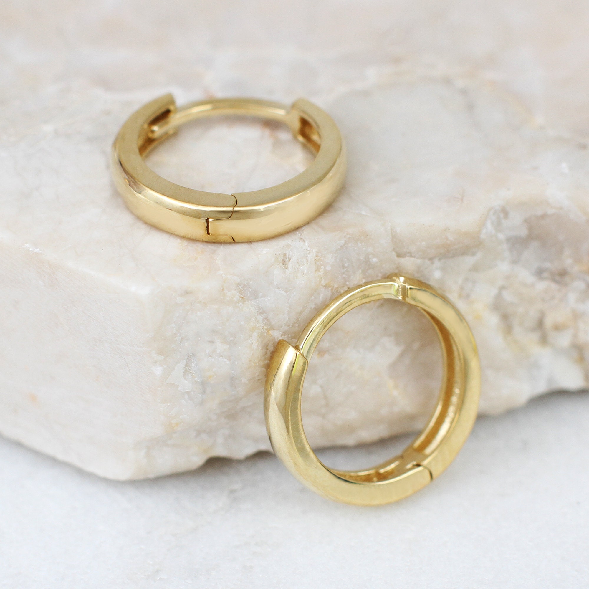 9ct huggie earrings store