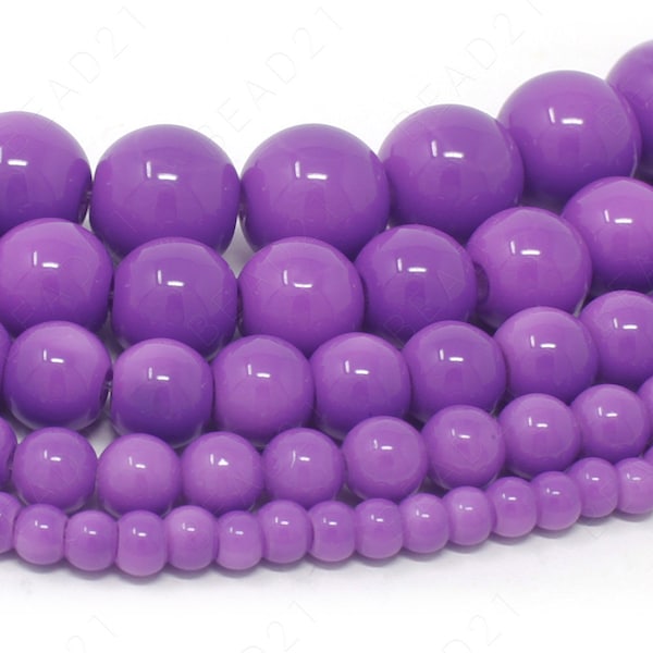 Purple Beads - Etsy