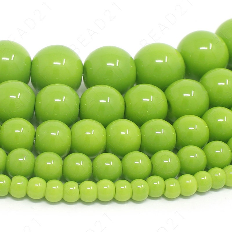 Lime Green Glass - Etsy