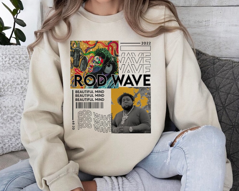 Rod Wave Retro Png File, 90s Rap Music, Rapper Rod Wave Tour Design ...