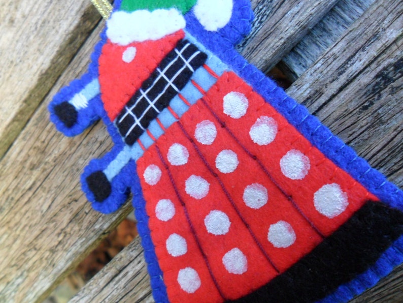 Doctor Who Dalek Christmas Tree Decoration - Etsy
