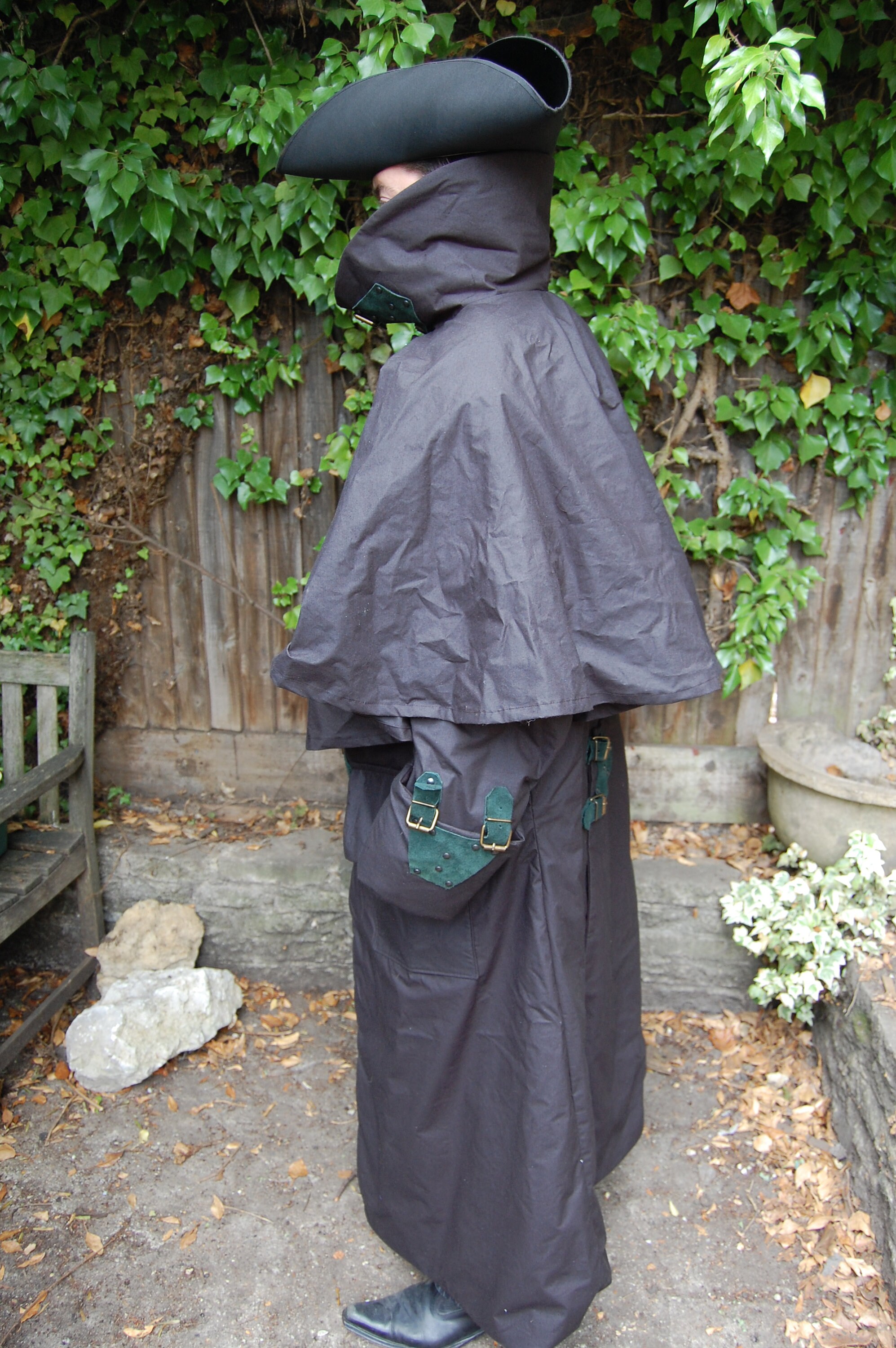 Caped Great Coat Pirate Coat 18th Century Brotherhood of the Wolf - Etsy