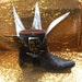 Spats Bat Print Steampunk Shoe Covers 1920s Gangster - Etsy