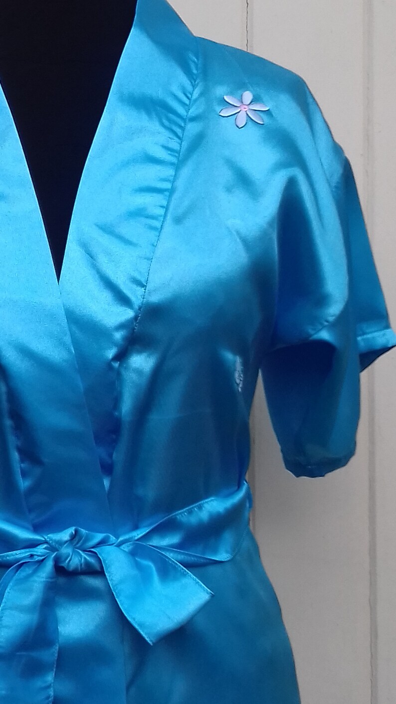 Rocky Horror Costume Brad Kimono Dressing Gown Robe Blue | Etsy