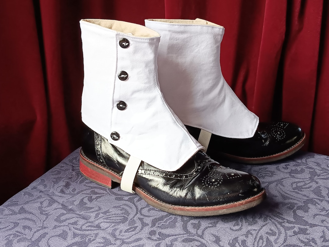 Spats Steampunk Shoe Covers 1920s Gangster - Etsy UK