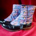 Spats Bat Print Steampunk Shoe Covers 1920s Gangster - Etsy