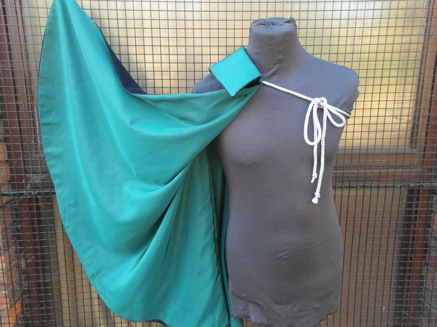 Semi-circular shoulder cloak. Choose your colours | Etsy