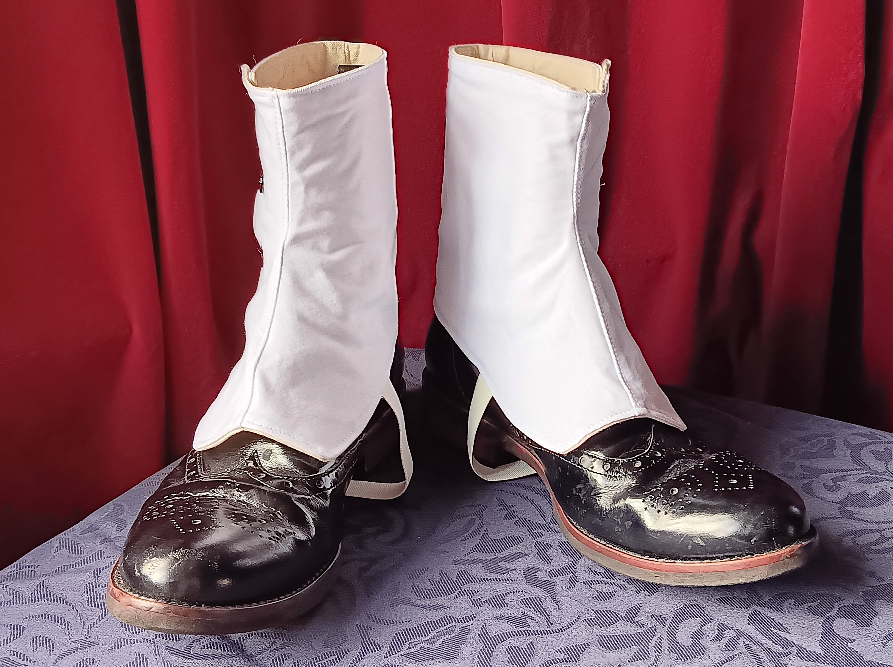 Spats Steampunk Shoe Covers 1920s Gangster - Etsy