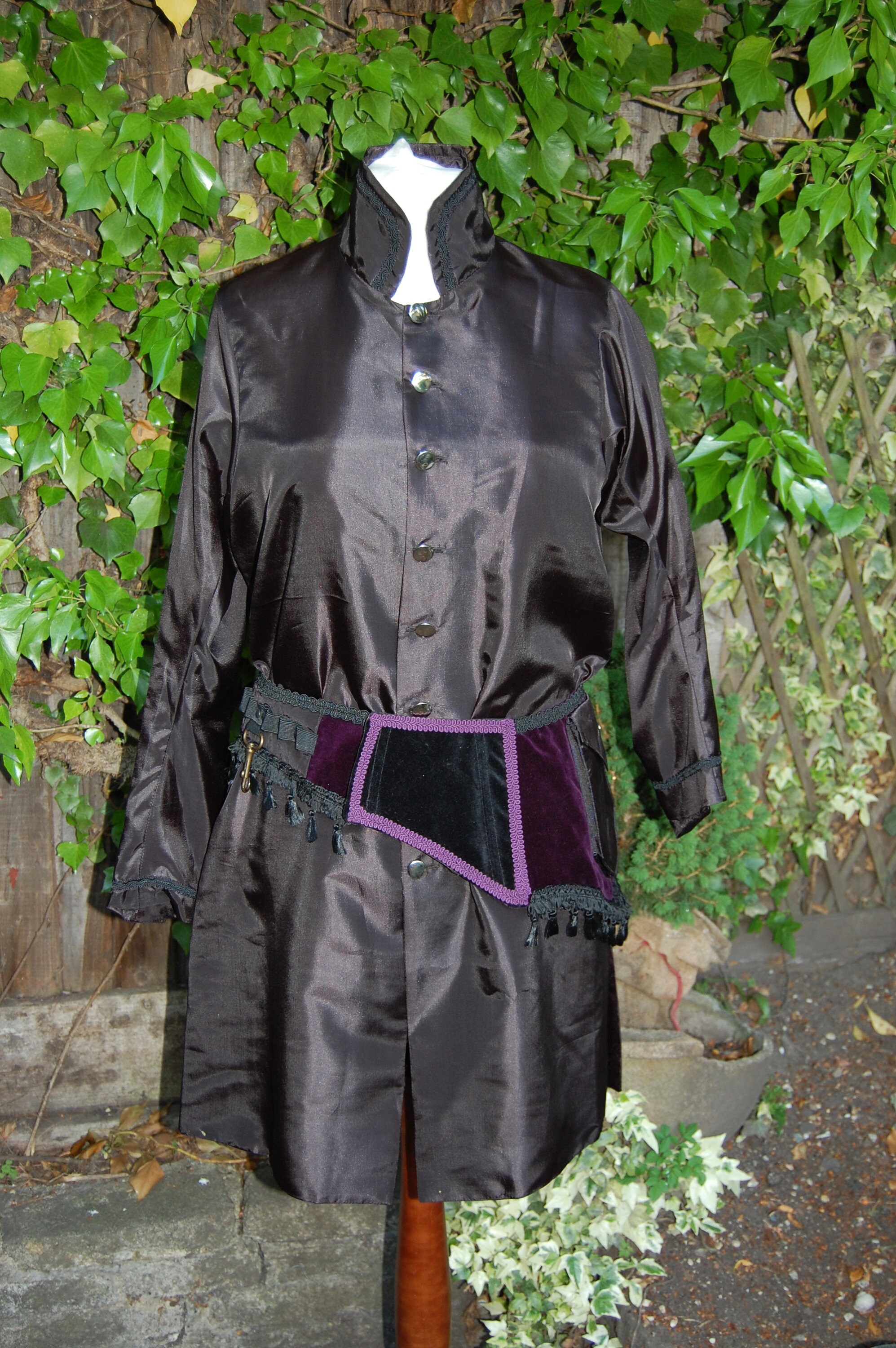 Elven tunic Black medium Game of thrones costume larp | Etsy